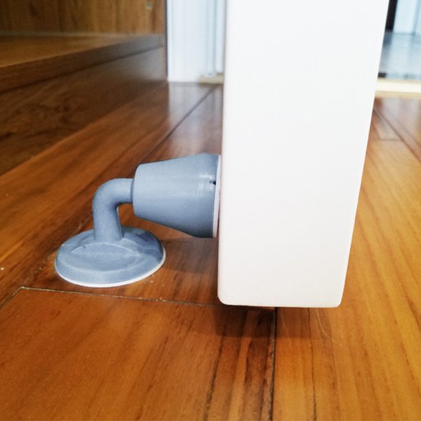 JQSM Mute Silicone Door Stopper Anti Collision Bump Wall Absorption ...