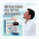 Alkalol Nasal Wash Kit - A Soothing Nasal Wash, Mucus Solvent and ...
