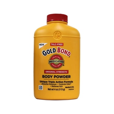 Gold Bond Medicated Body Powder, Triple Action Relief, Comfort with ...