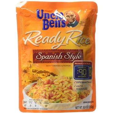 Uncle Bens Ready Rice Garden Vegetable 8.8oz Pouch (Pack of 6 ...