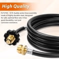 F273704 10-ft Propane Adapter Hose Assembly Compatible with Heater ...