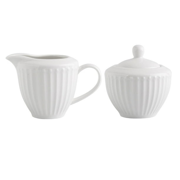 Creamer And Sugar Sets,Ceramic Sugar Bowl With Lid And Milk Jug,Cream ...