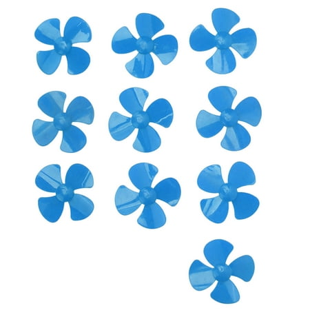 Plastic Propellers, 80mm Diameter Lightweight 4 Blades Propeller ...
