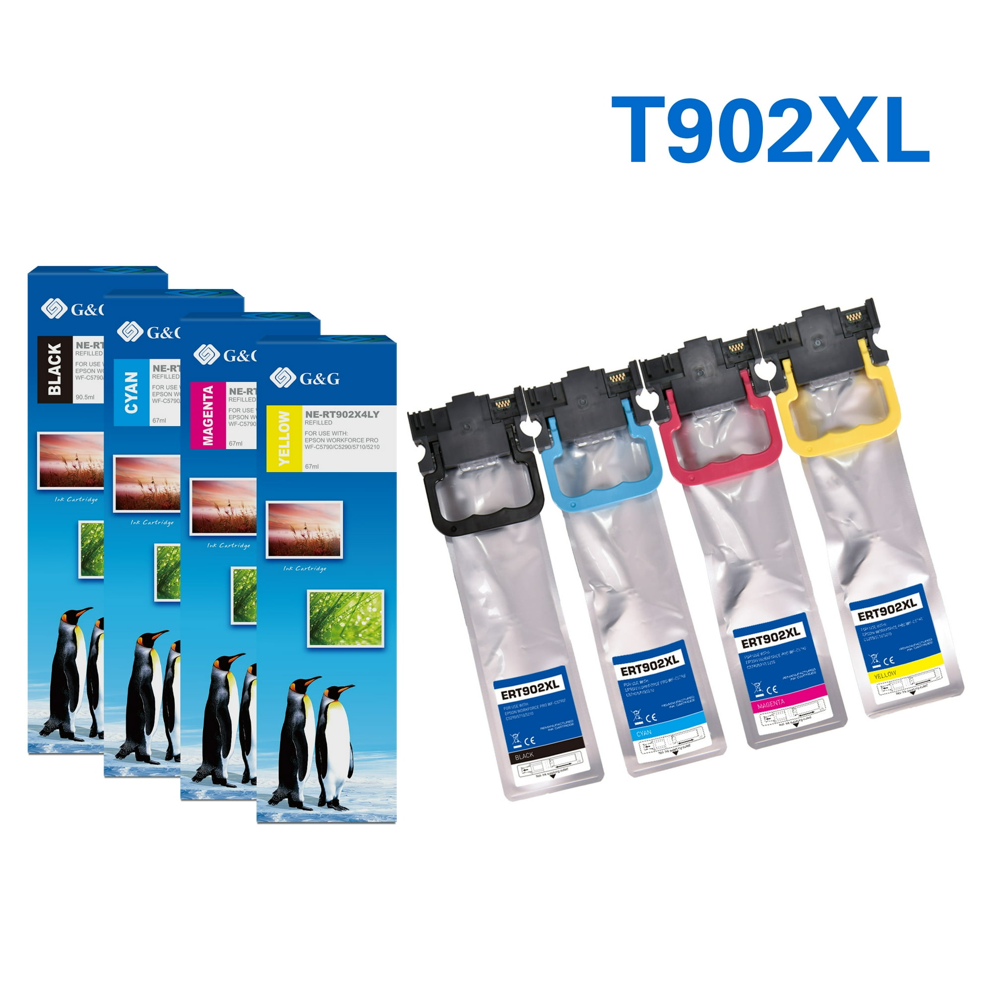 Click here for G & g T902xl Ink Cartridge Used For Epson 902xl Wo... prices