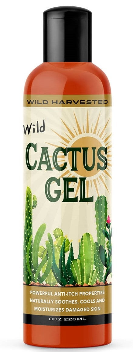 Cactus Juice Soothing Gel, Pure Extract Moisturizer - For Dry Skin ...