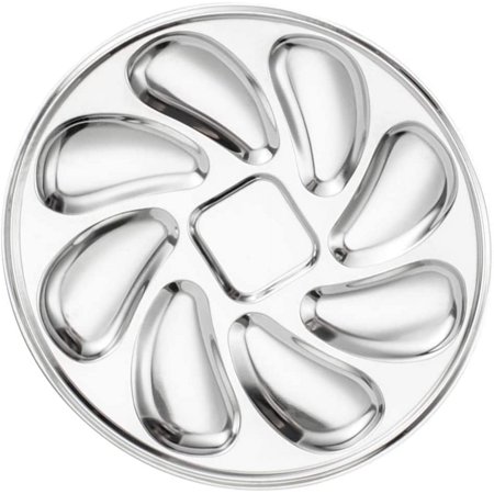 Plate for; Oyster Serving Trays Oyster Platter Stainless Steel Oyster ...