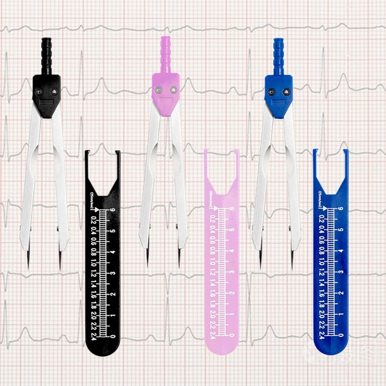 Pvc Ecg Ruler Medical Ruler Ecg Medical Caliper Electrocardiogram