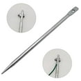 ANYWAY.GO Ground Rod Pin-type Design Galvanized Grounding Rod (12'' Pin ...