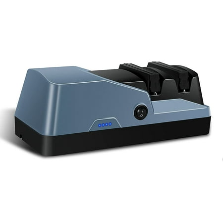 Professional Electric Knife Sharpener with Emery Wheel and 15-Degree ...