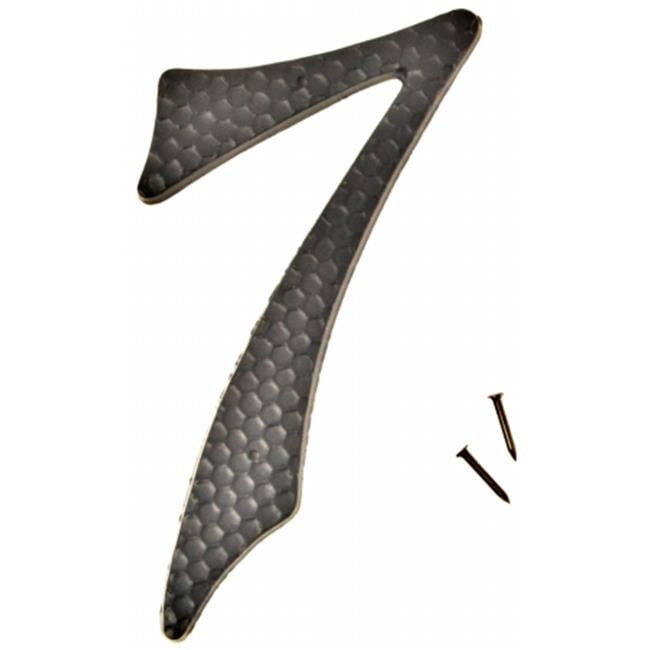 Hy ko DC 5 7 4 5 In Die Cast Aluminum No 7 House Number Pack Of 10 hy-ko-dc-5-7-4-5-in-die-cast-aluminum-no-7-house-number-pack-of-10