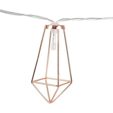 Lampshade String Lights, Leds Metal Polygon Lantern Cage | Walmart Canada
