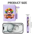 Daily Use Women Long Wallet Elegant Pattern Long Wallet PU Leather ...