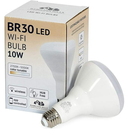 Hamilton Hills LED Smart Bulb - Smart Home Certified Standard Universal ...