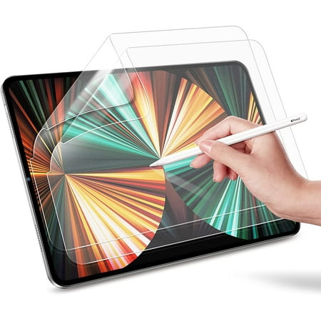 ESR (2-Pack) Paper-Feel Screen Protector for iPad Pro 12.9 2021 & 2020 ...