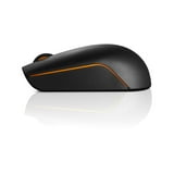 Lenovo 300 Wireless Compact Computer Mouse - Black, 1000 dpi, 3 buttons ...
