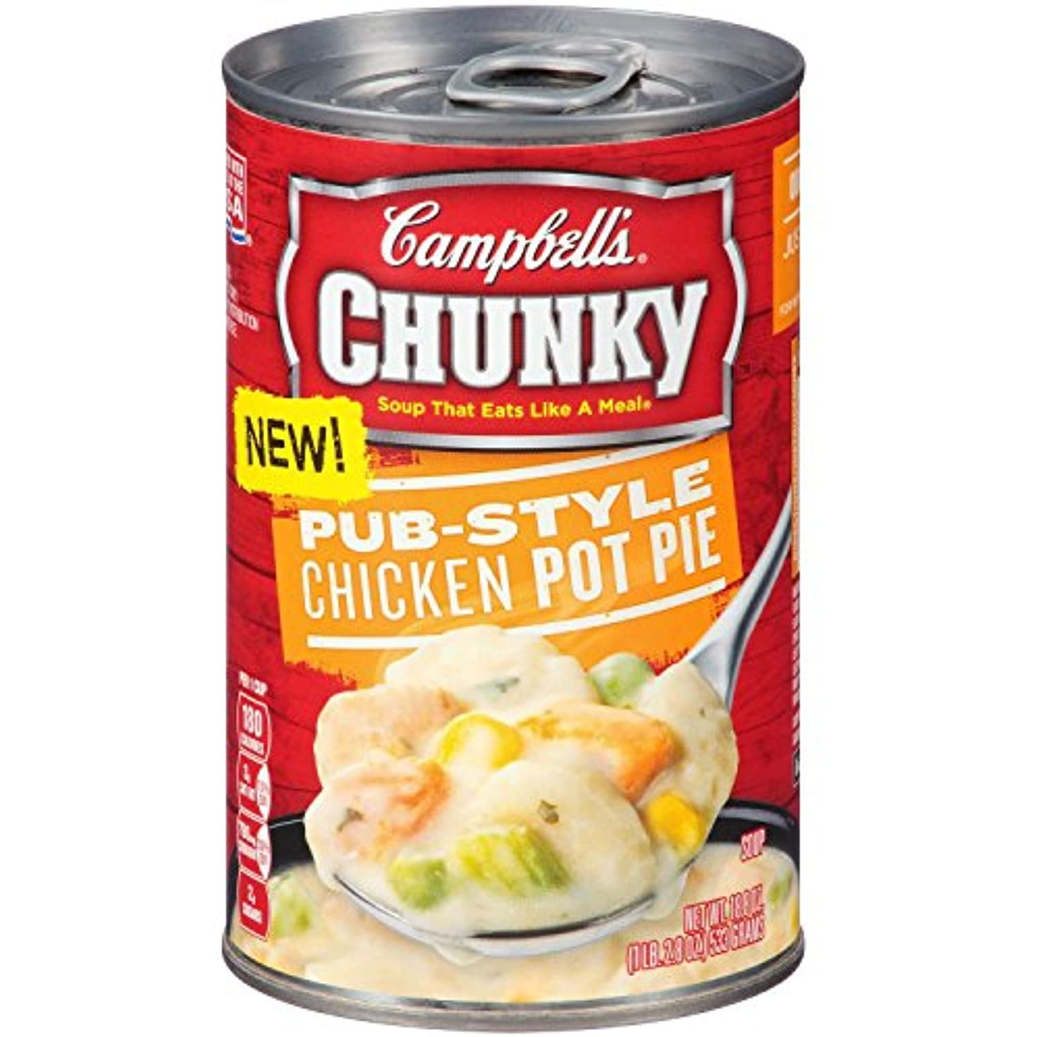 Campbells Chunky Pub-Style Chicken Pot Pie, 18.8 Oz (Pack Of 3 ...