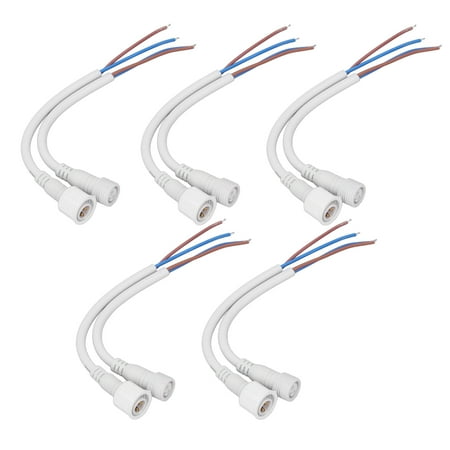 2 Pin Electrical Connector, Male And Female Plug Cable IP65 Waterproof ...