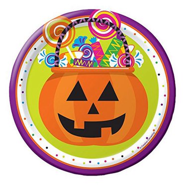 Spooky Symbols Halloween Dessert Plates, 8 pack - Walmart.com