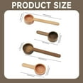Black Walnut Coffee Spoon Solid Wood Spoon Several Spoons Coffee Powder ...