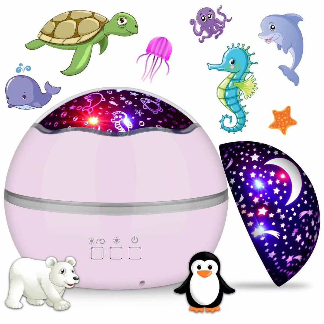 Click here for Damaie 360° Rotating Night Light Projector For Kid... prices