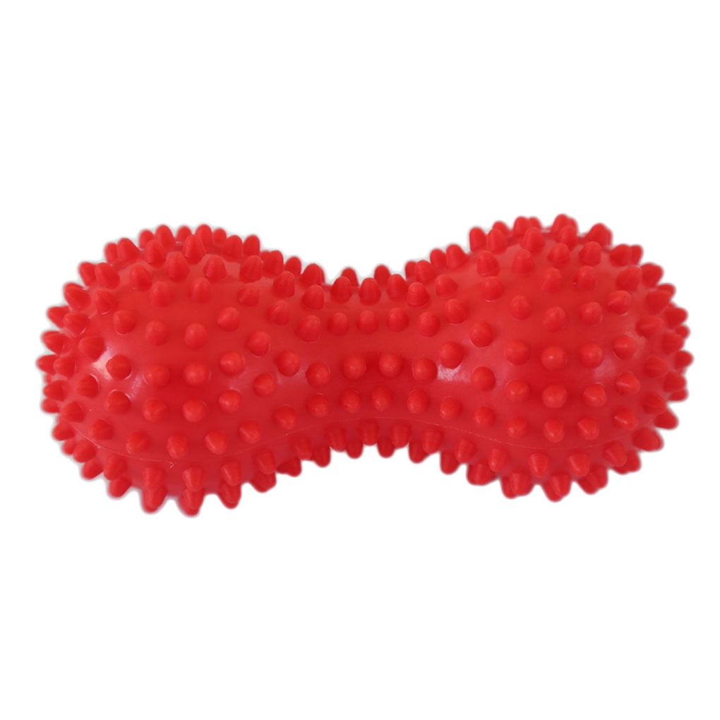 Peanut Spiky Massage Balls Trigger Point Foot Roller Relief Pain Muscle ...