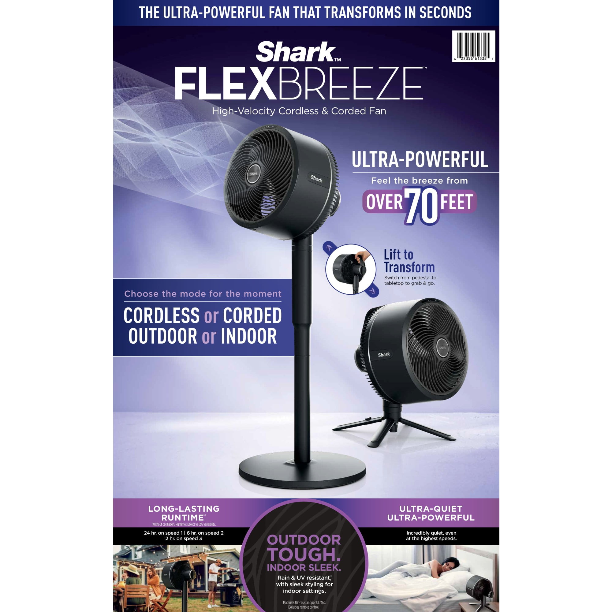 Shark FlexBreeze Fan — Indoor & Outdoor Philippines | Ubuy
