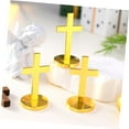 Hidove 12 Pcs Metal with Stand Bulk 2.36 Inch Tiny for Church Prayer ...