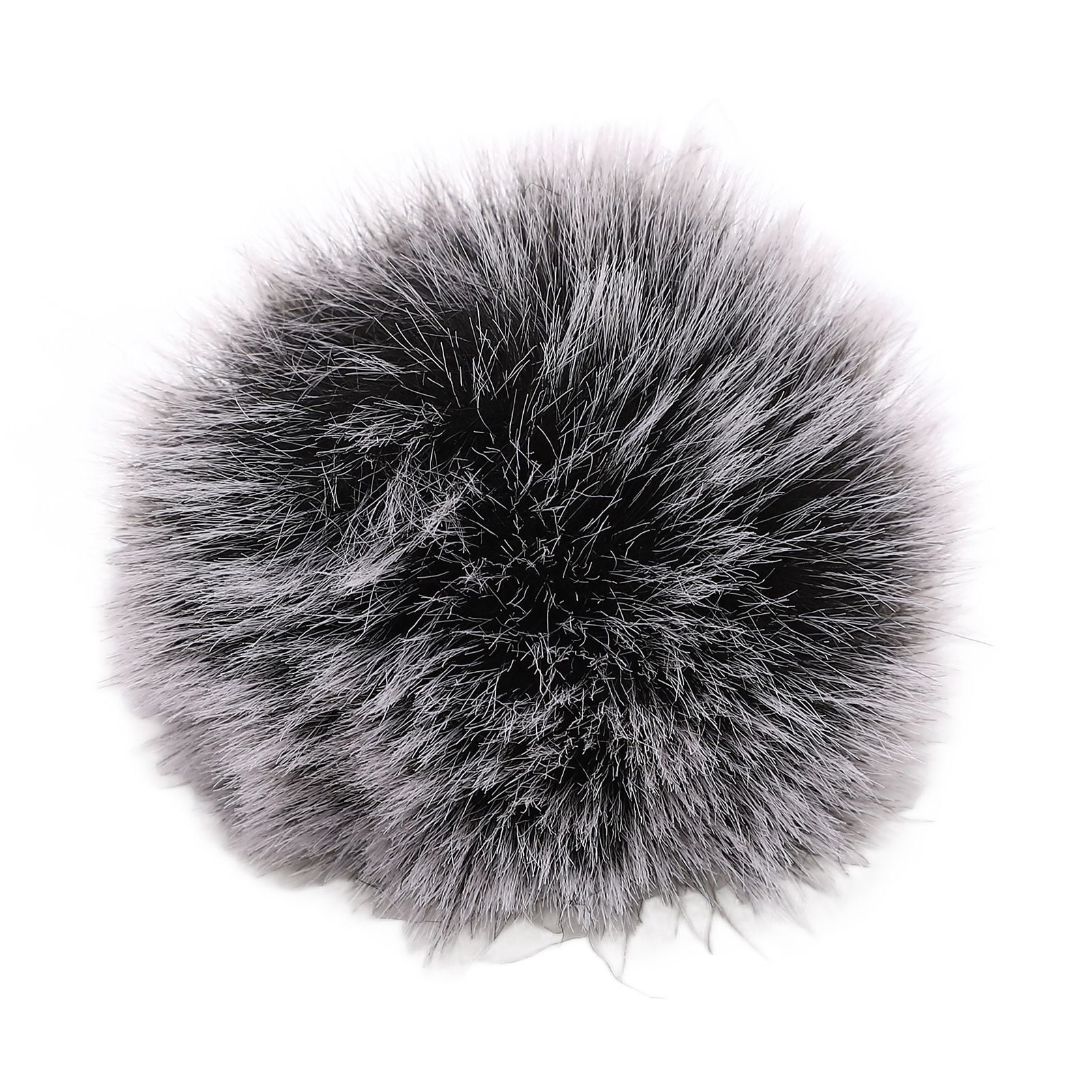 Cubierta de micrófono peludo reducción de ruido cómodo suave portátil ...