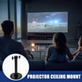 Angoily Projector Ceiling Mount Wall Projector Stand Adjustable ...