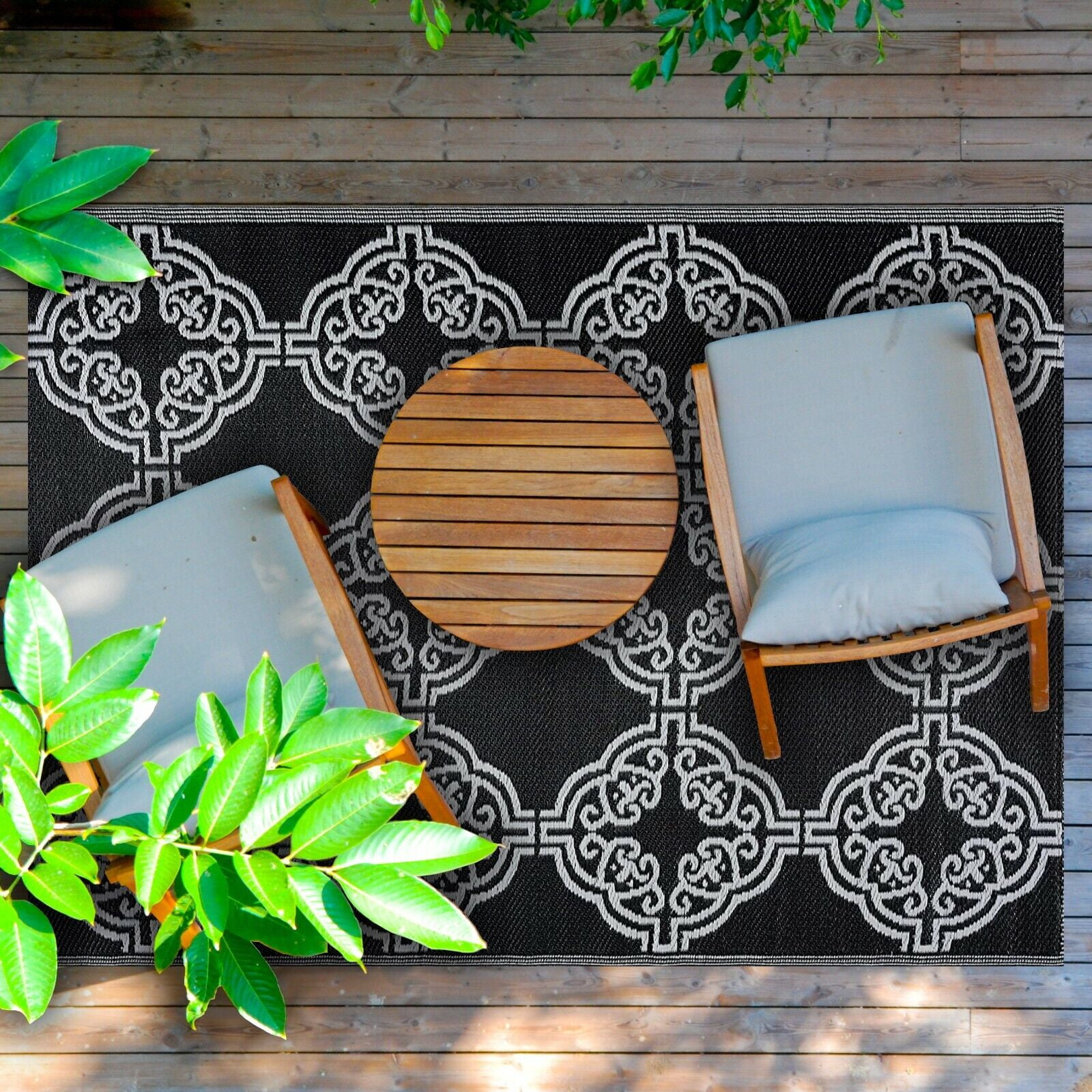 Marrakech Design 100% Eco-friendly Lightweight Plastic Outdoor Mat/Rug ...
