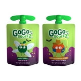 GoGo Squeez No Sugar Added, Halloween Variety Pack, Apple Pumpkin Spice ...