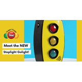 BeeZee Kids LED Stoplight Golight: Battery Operated Visual Timer ...