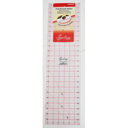 Sew Easy 24 x 6.5 Patchwork Quilt Ruler NL4188 - Walmart.com