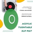 30cm Acrylic Vinyl Record Mat Reduce Noise Static Dust for 12Inch LP ...