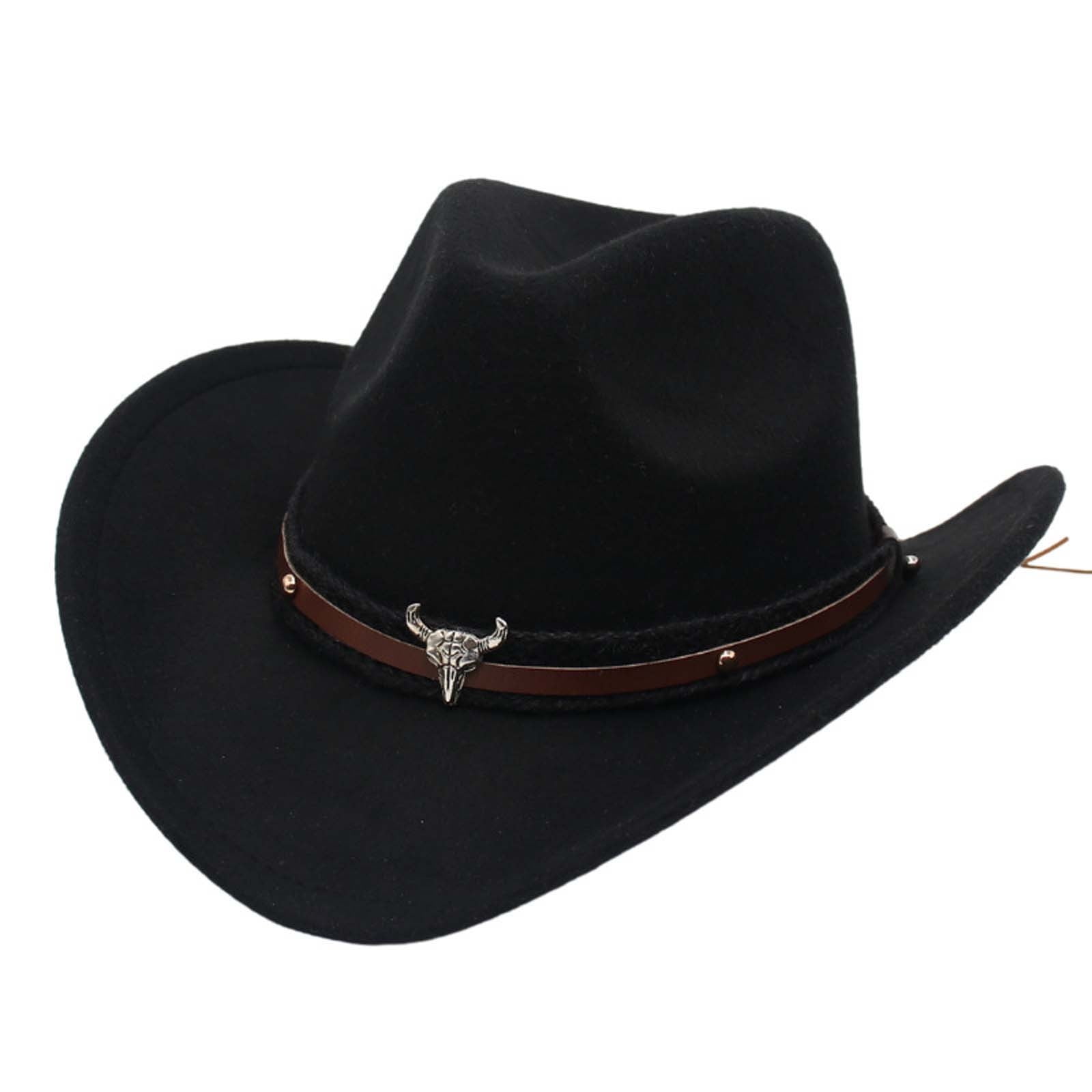 Click here for Weiyll Cowboy Hat For Women Western Cow Style Jazz... prices