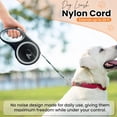 Retractable Dog Leash – Extendable up to 26 FT, Heavy Duty Nylon Tape ...