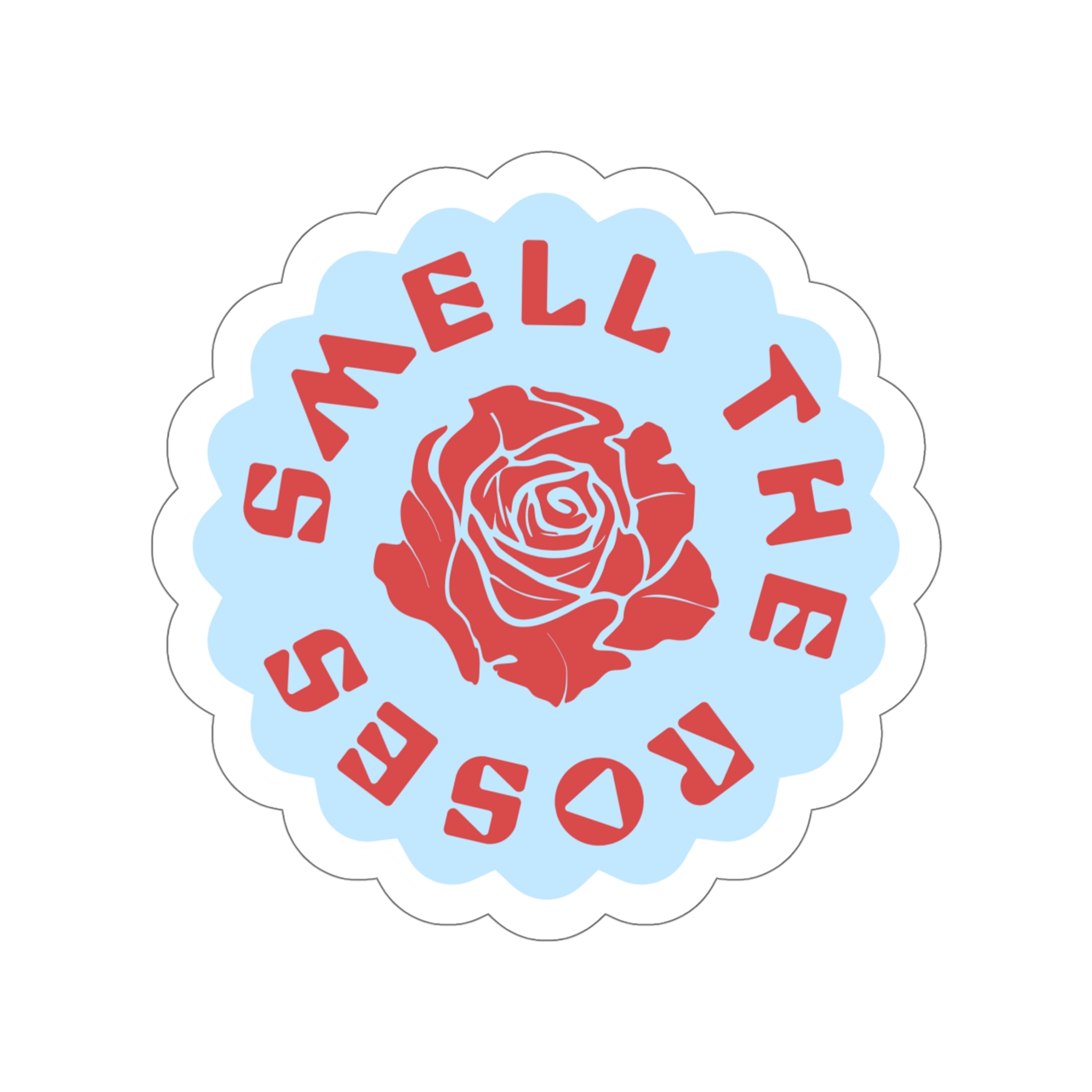 Smell the Roses Stickers - Walmart.com