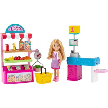 Barbie Hugs 'N' Horses Playset with Barbie & Chelsea Dolls, Blonde ...
