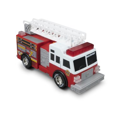 Road Rippers 14" Rush and Rescue Hook and Ladder Fire Truck - Walmart.com