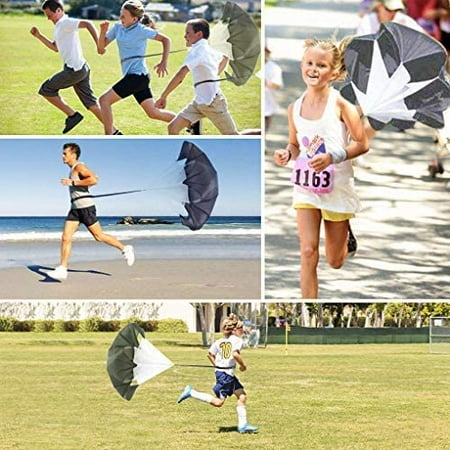 Running Speed Training Parachute with Adjustable Strap, Free Carry Bag ...