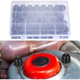 145 Pcs Screws Bolt Covers Caps, Hex Head Dome Bolt Covers, Plastic ...