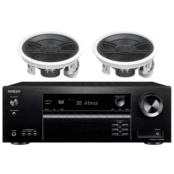 Onkyo 7.2 Channel Wireless Bluetooth 4K 3D A/V Surround Sound Receiver ...