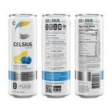CELSIUS Healthy Blue Raspberry Lemonade, Sugar-Free Essential Energy ...