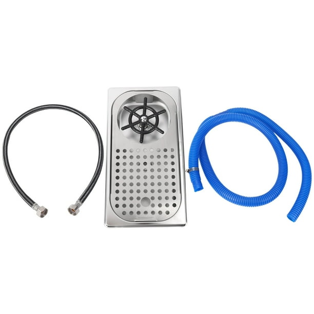 Qtmnekly Glass Rinser Diameter 201 Stainless Steel Rinser for Beer Milk ...