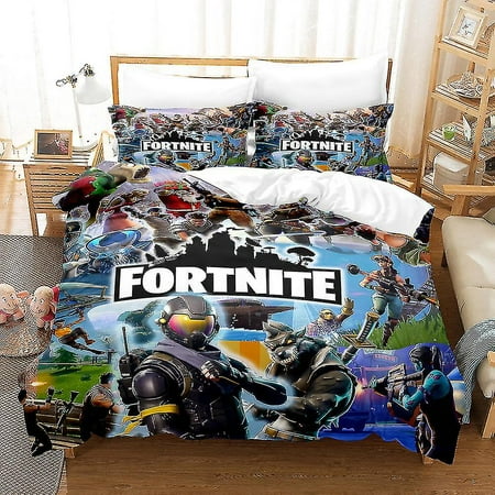 Fortnite 3d Printed Bedding Set Duvet Cover Quilt Cover Pillowcase Kids ...