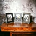 Tasse Verre 5x7" Rustic Picture Frames (3-Pack) - Galvanized Farmhouse ...