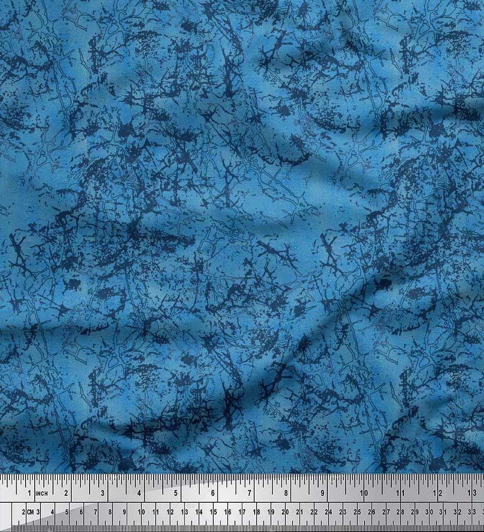 Soimoi Viscose Chiffon Fabric Stone Texture Fabric Prints By Yard 42 ...