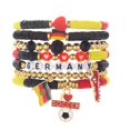 7-Piece Beaded Bracelet Collection, Usa Soccer Cup 2026, Decorative ...