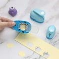 4Pcs 4 Styles Mini Plastic Craft Punch Sets for Scrapbooking & Paper ...