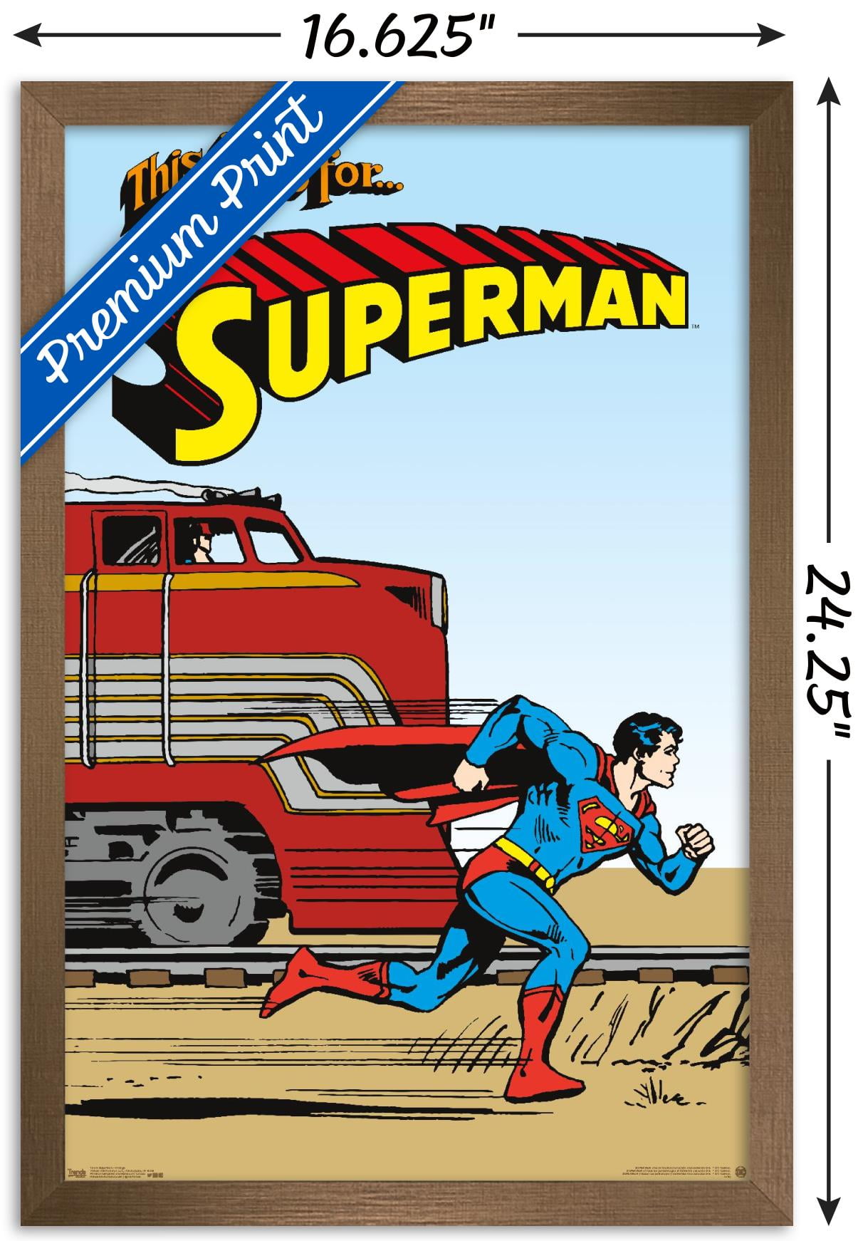 Vintage Superman Comic Strip